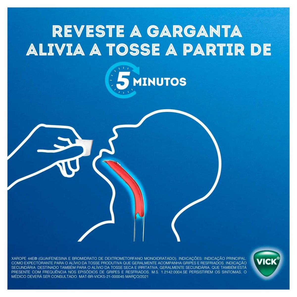 Xarope Vick 44E 240ml: Preço e para que serve