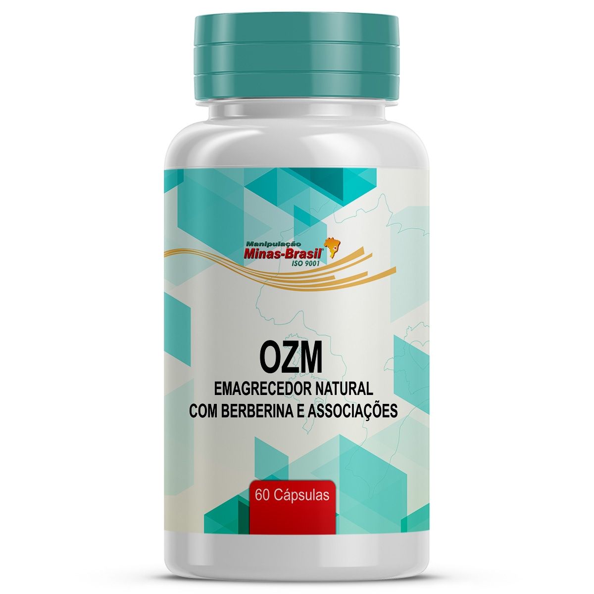 Ozm Emagrecedor Natural Com Berberina E Associações 60 Cápsulas ...
