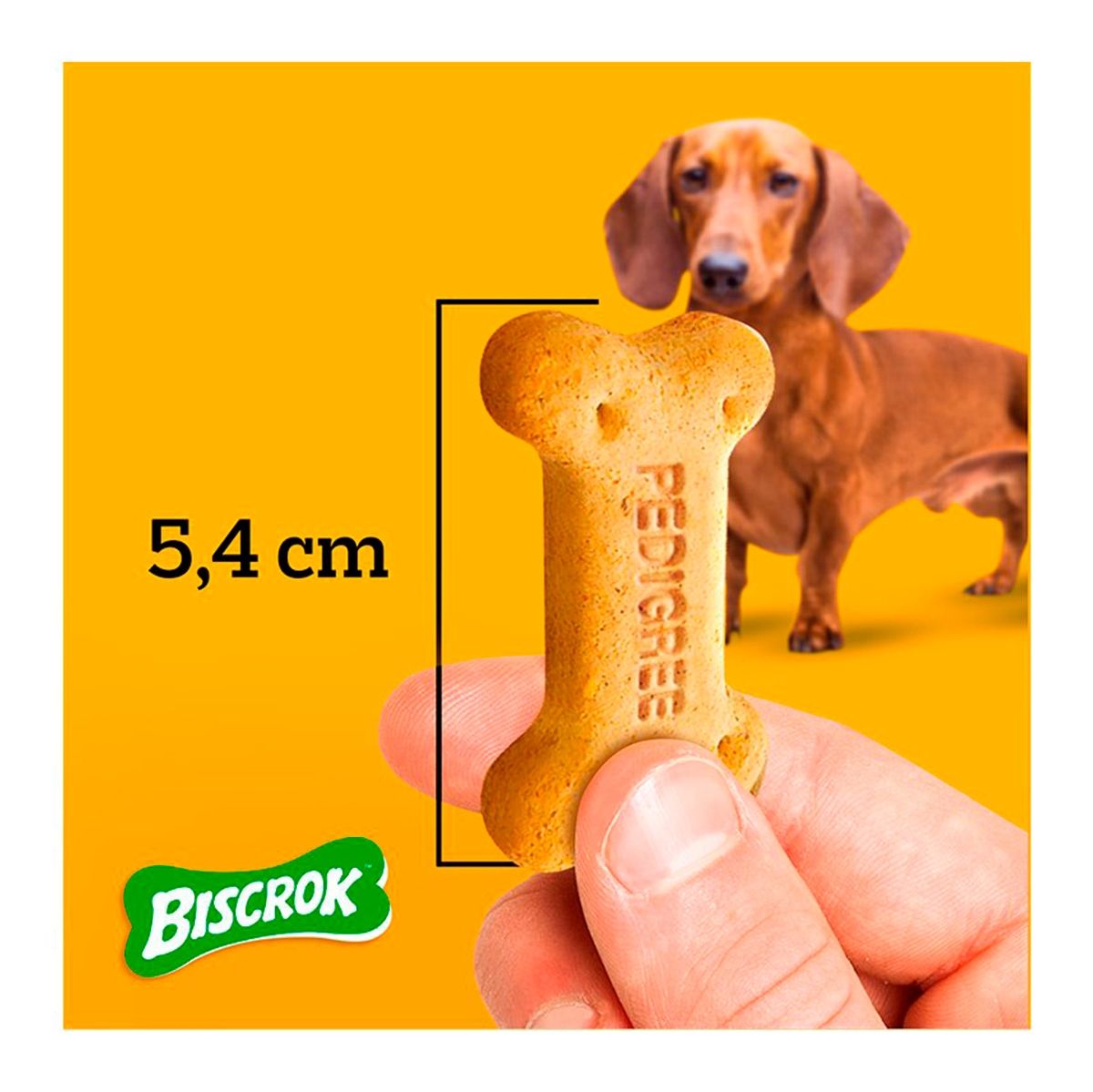 Biscoito Pedigree Biscrock Para Cães Adultos Raças Pequenas Sabor Leite ...