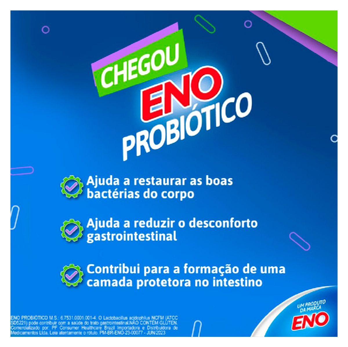 Eno Probiótico 30 Cápsulas: Preço e para que serve