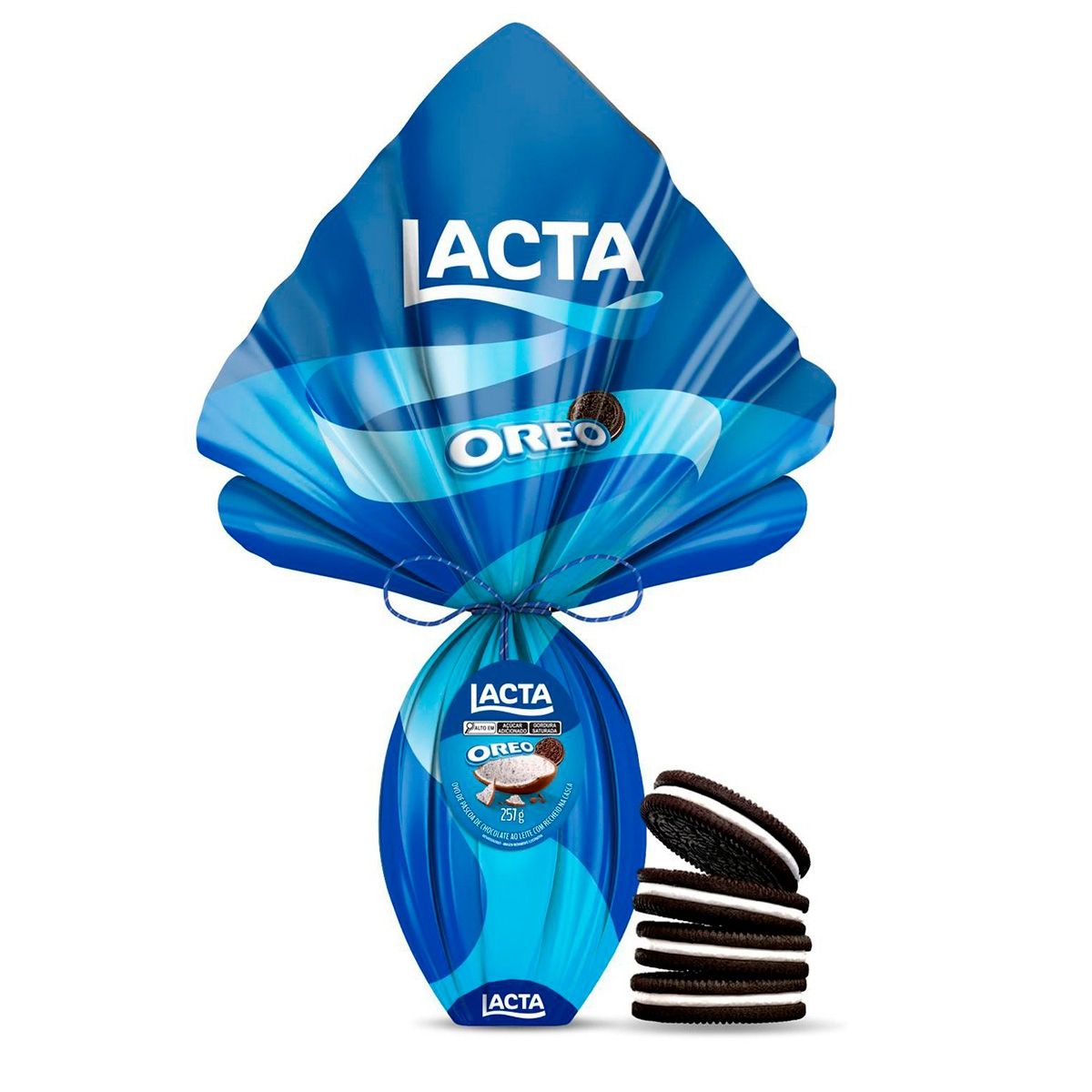 Ovo de Páscoa Oreo 257g Lacta - Drogaria Minas-Brasil