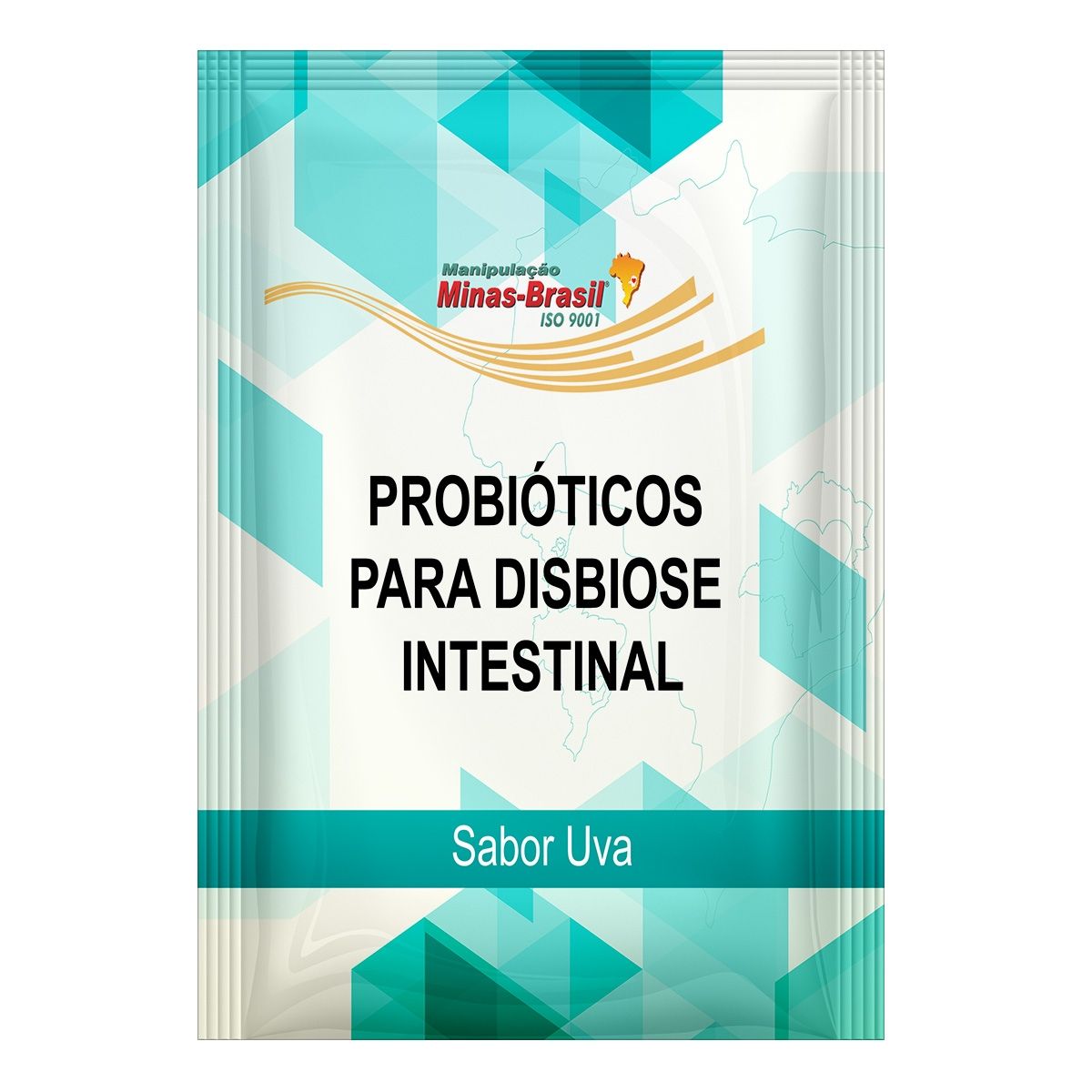 Sachê de Probióticos Para Disbiose Intestinal Com 60 Sachês Sabor Uva ...