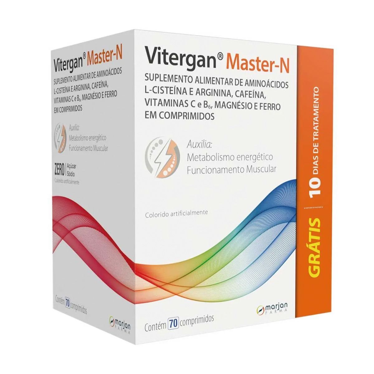 Vitergan Master-N 70 Comprimidos: Preço e para que serve