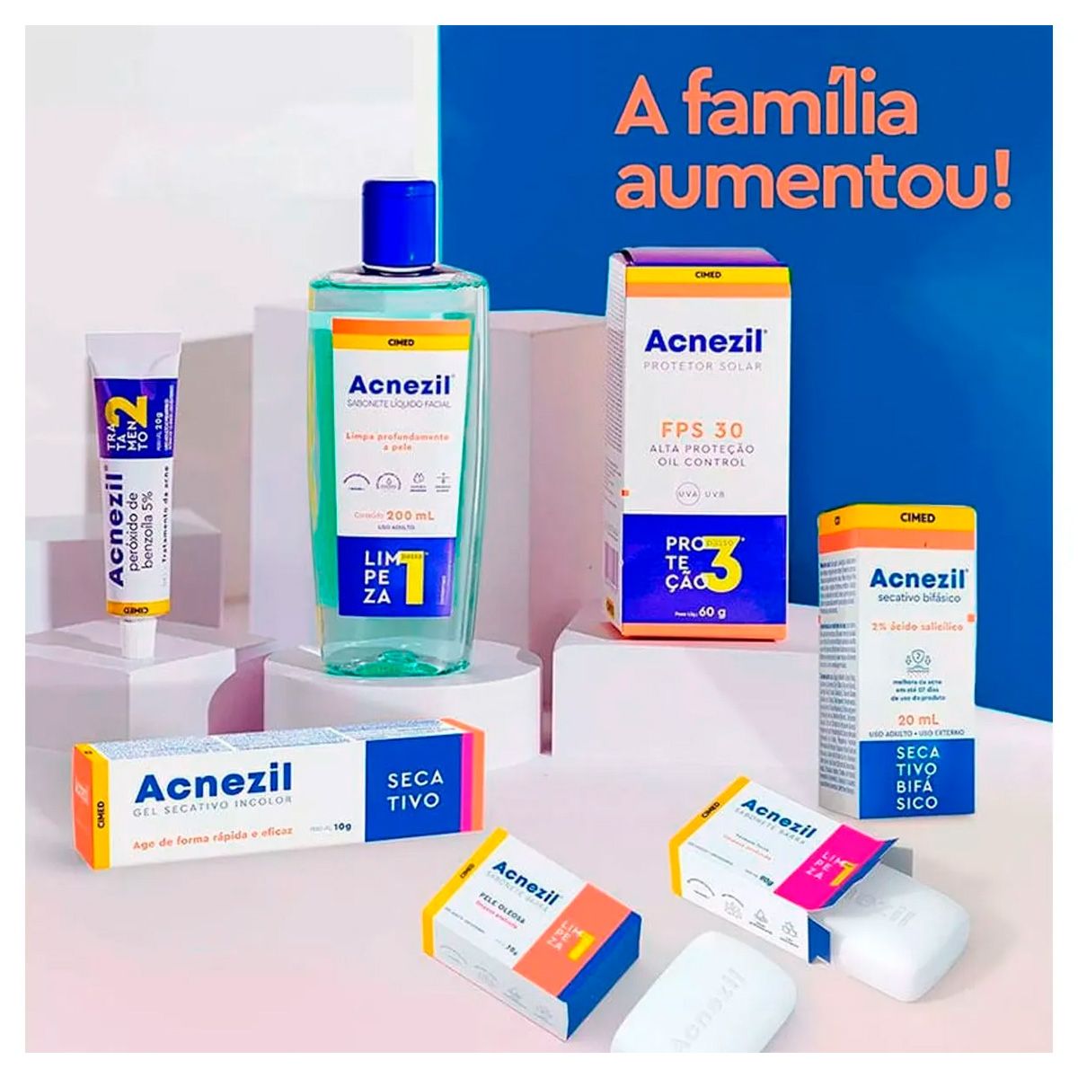 Acnezil Secativo Bifásico Com 20ml Cimed - Drogaria Minas-Brasil