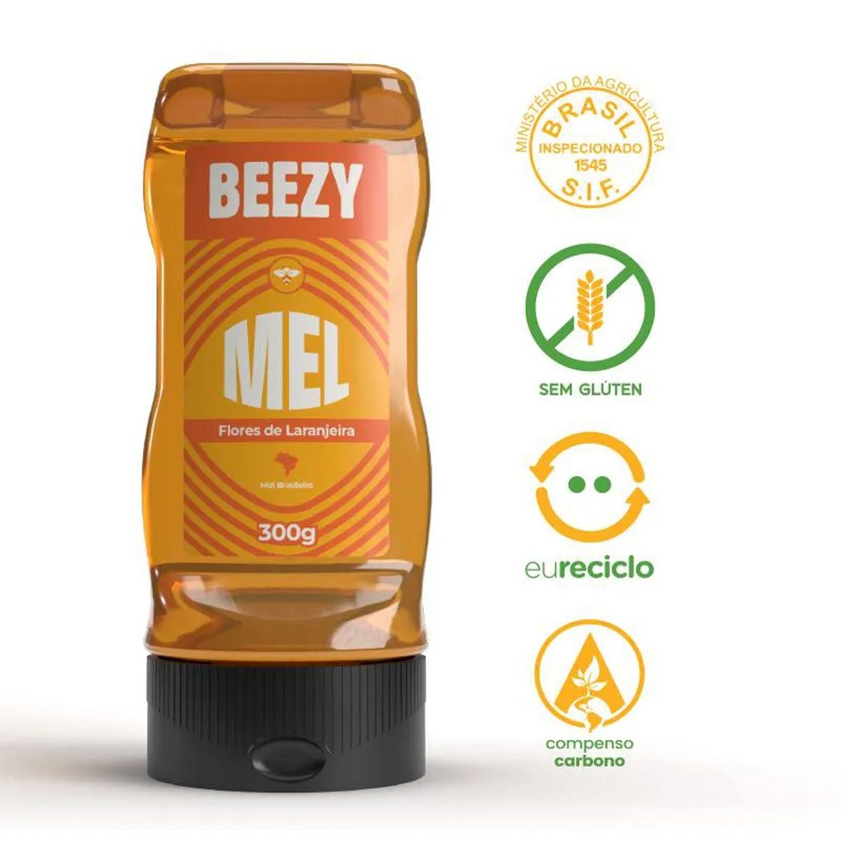 Mel Beezy Flores de Laranjeira Com 300G - Drogaria Minas-Brasil