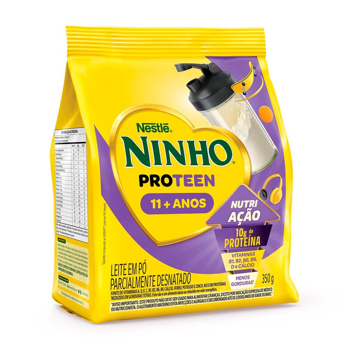 Leite em Pó NINHO Proteen Com 350g - Drogaria Minas-Brasil