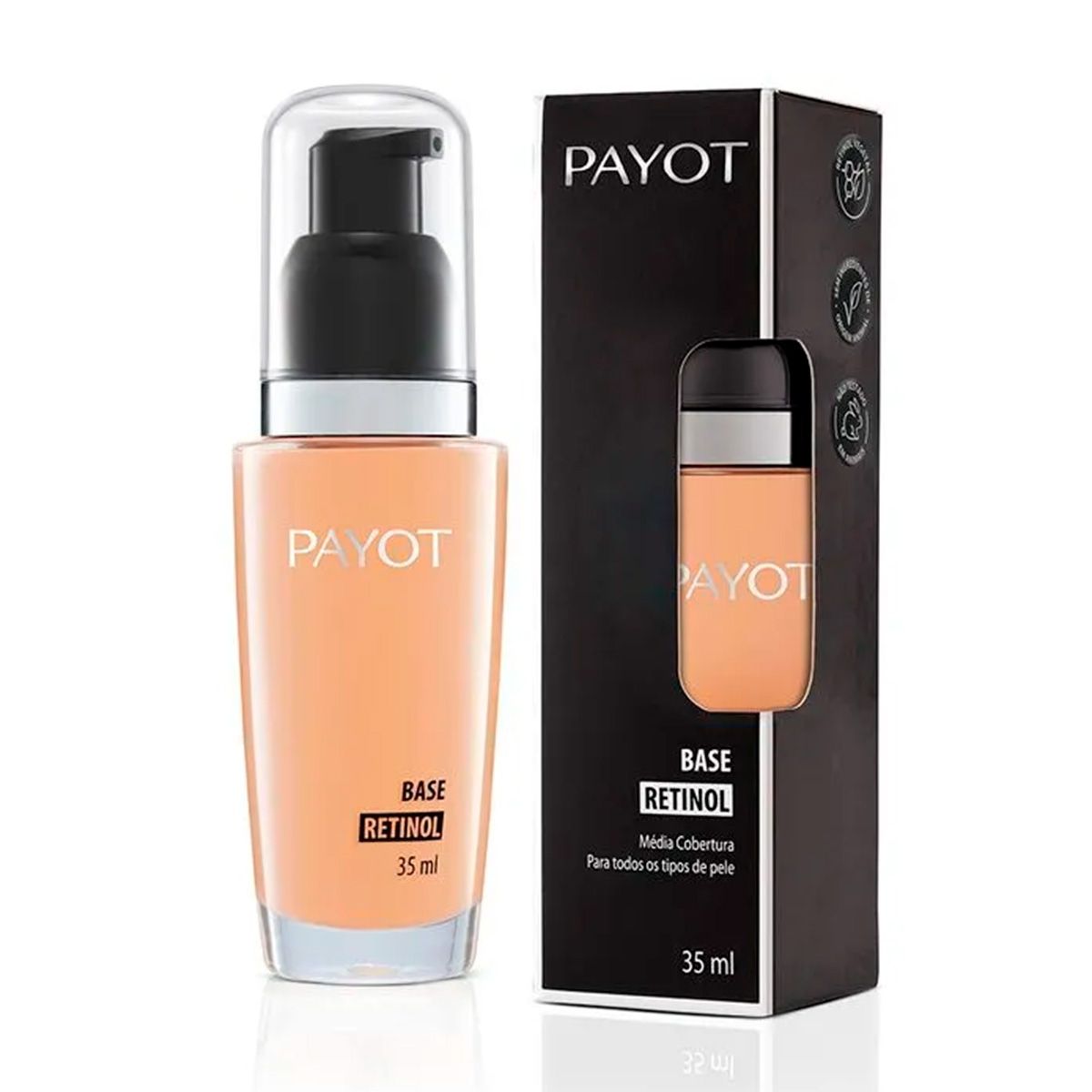 Base Retinol Líquida Cor 45 Com 35ml Payot - Drogaria Minas-Brasil