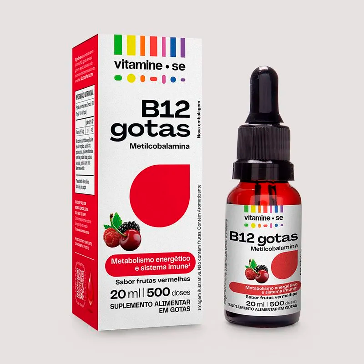Vitamina B12 Vitamine-se Gotas Sublingual 20ml: Preço e para que serve