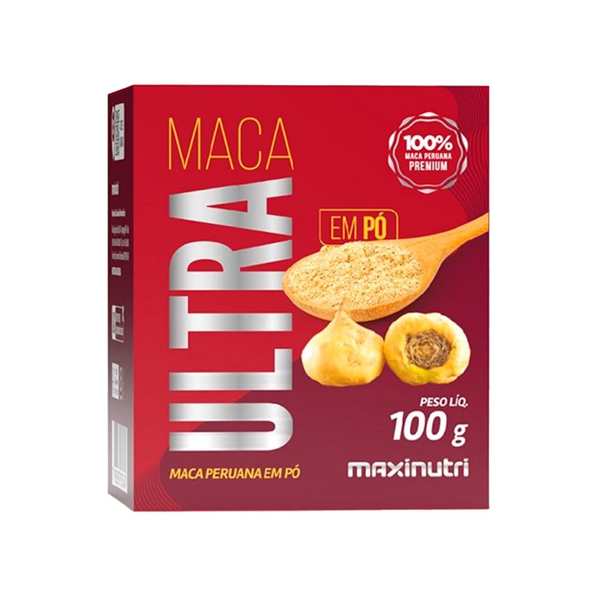 Suplemento Alimentar Maca Ultra Maca Peruana Em Pó 100g Maxinutri ...