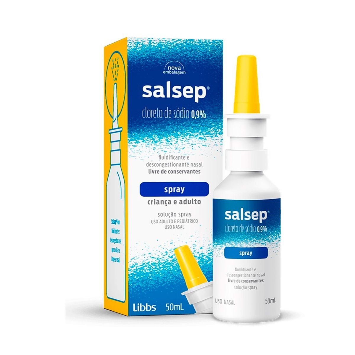 Salsep Spray Nasal 50ml: Preço e para que serve
