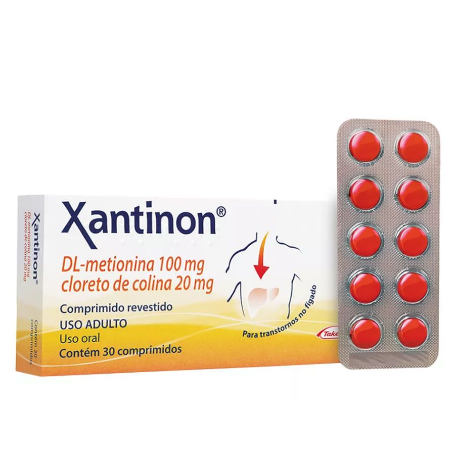 Xantinon 30 Comprimidos: Preço e para que serve