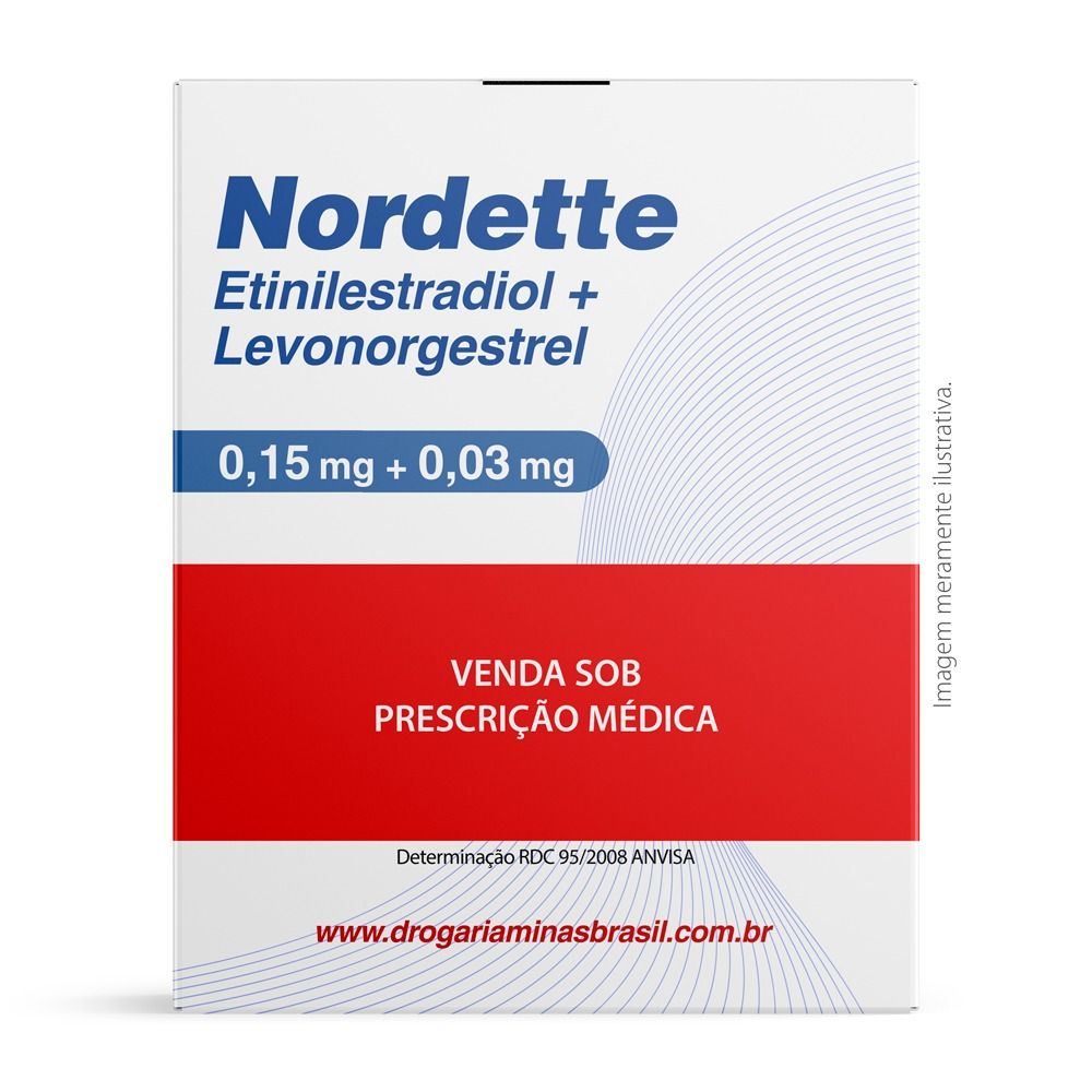 Nordette 21 Comprimidos Revestidos Blister: Preço e para que serve