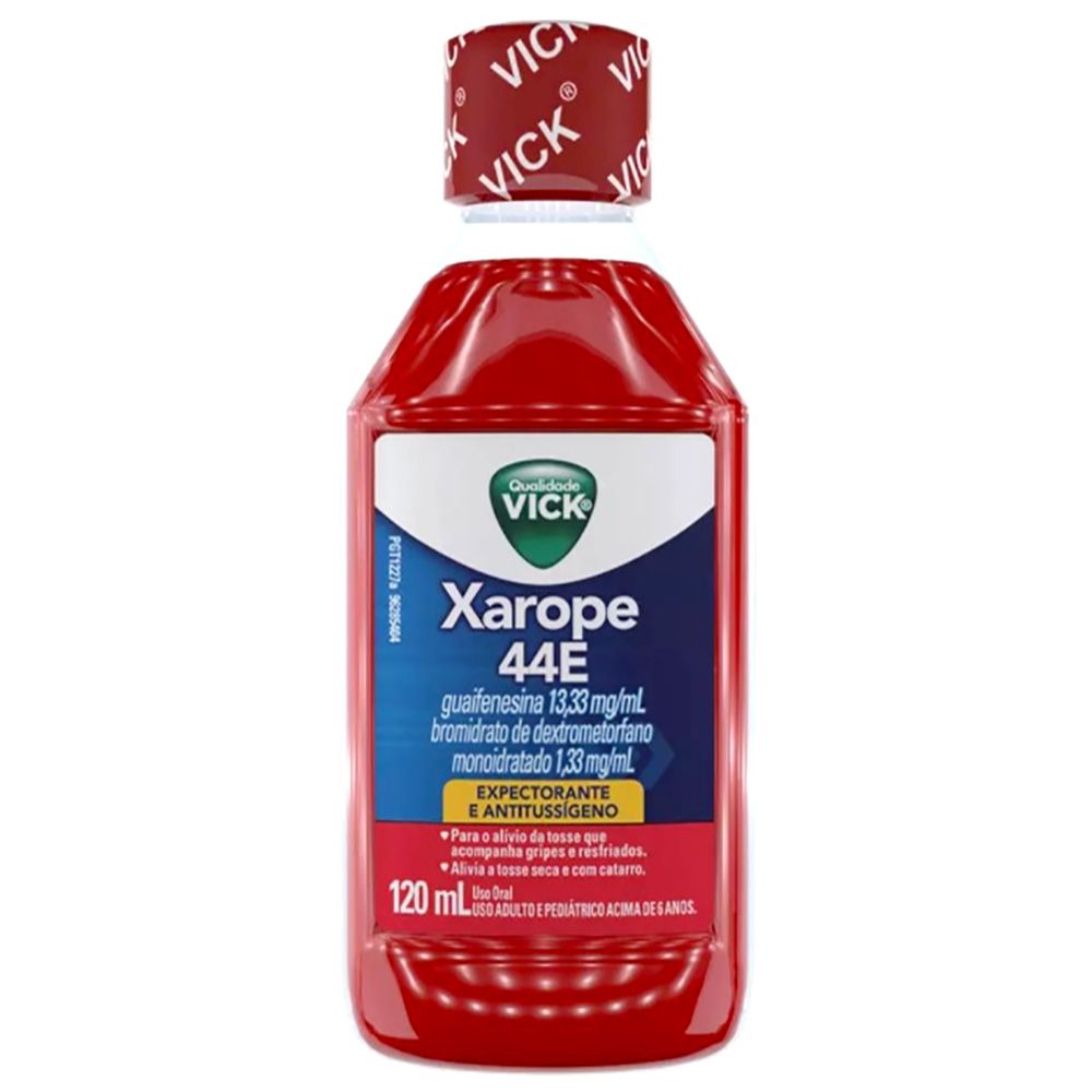 Xarope Vick 44e 120ml: Preço e para que serve