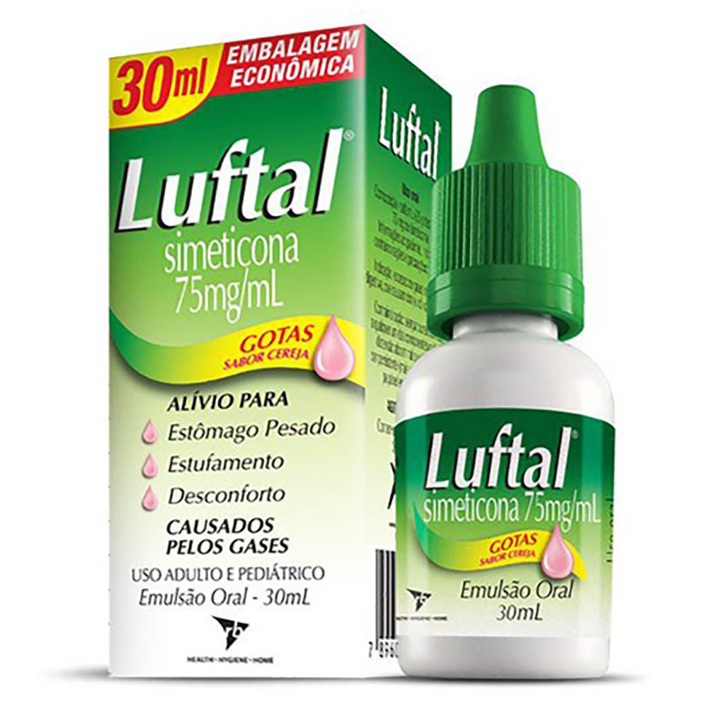 Luftal Gts 30ml: Preço e para que serve