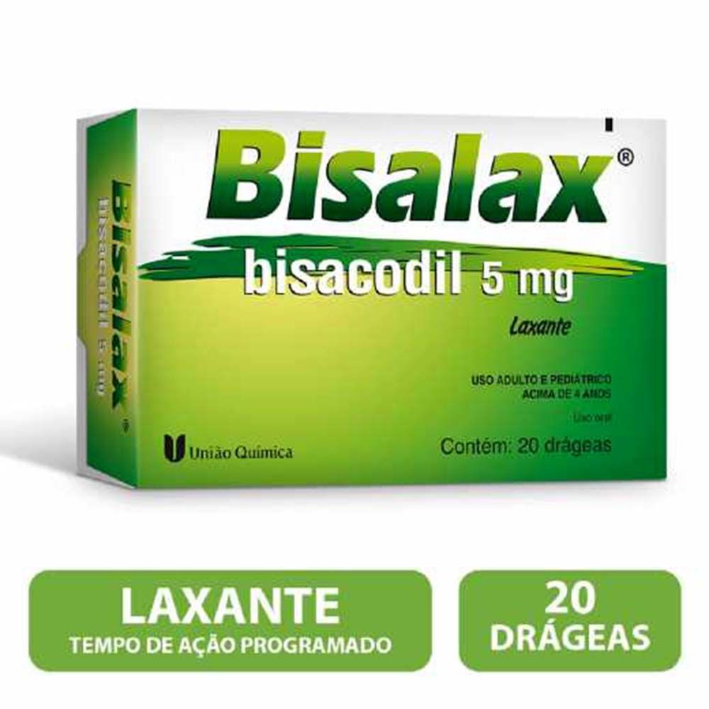 Bisalax 5Ml 20 Comprimidos: Preço e para que serve