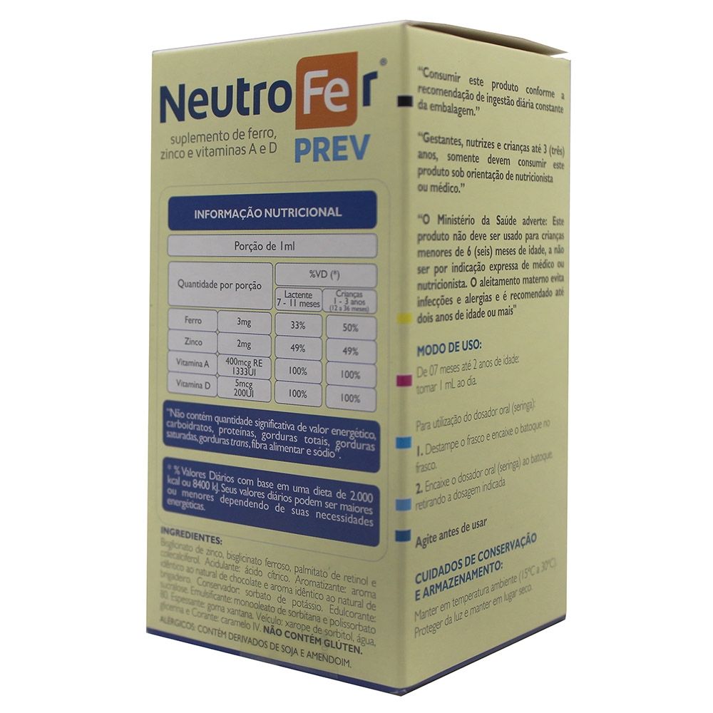 Neutrofer Prev 60Ml: Preço e para que serve