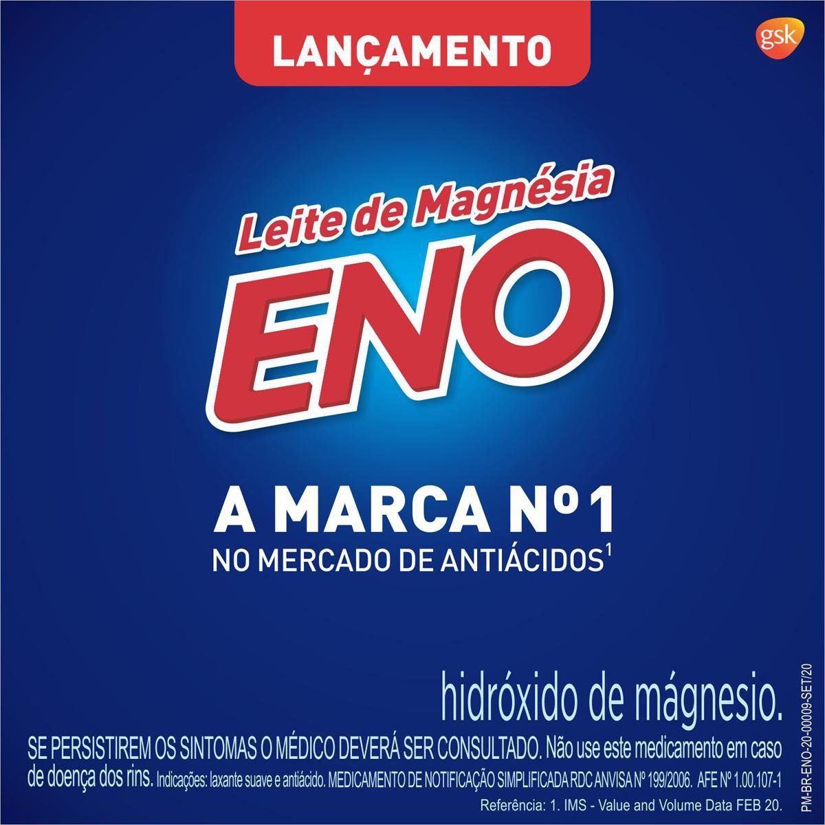 Leite de Magnésia Enomagno Tradicional 120ml: Preço e para que serve