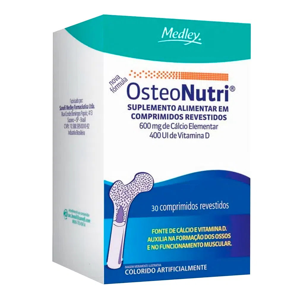 Osteonutri 30 Comprimidos: Preço e para que serve