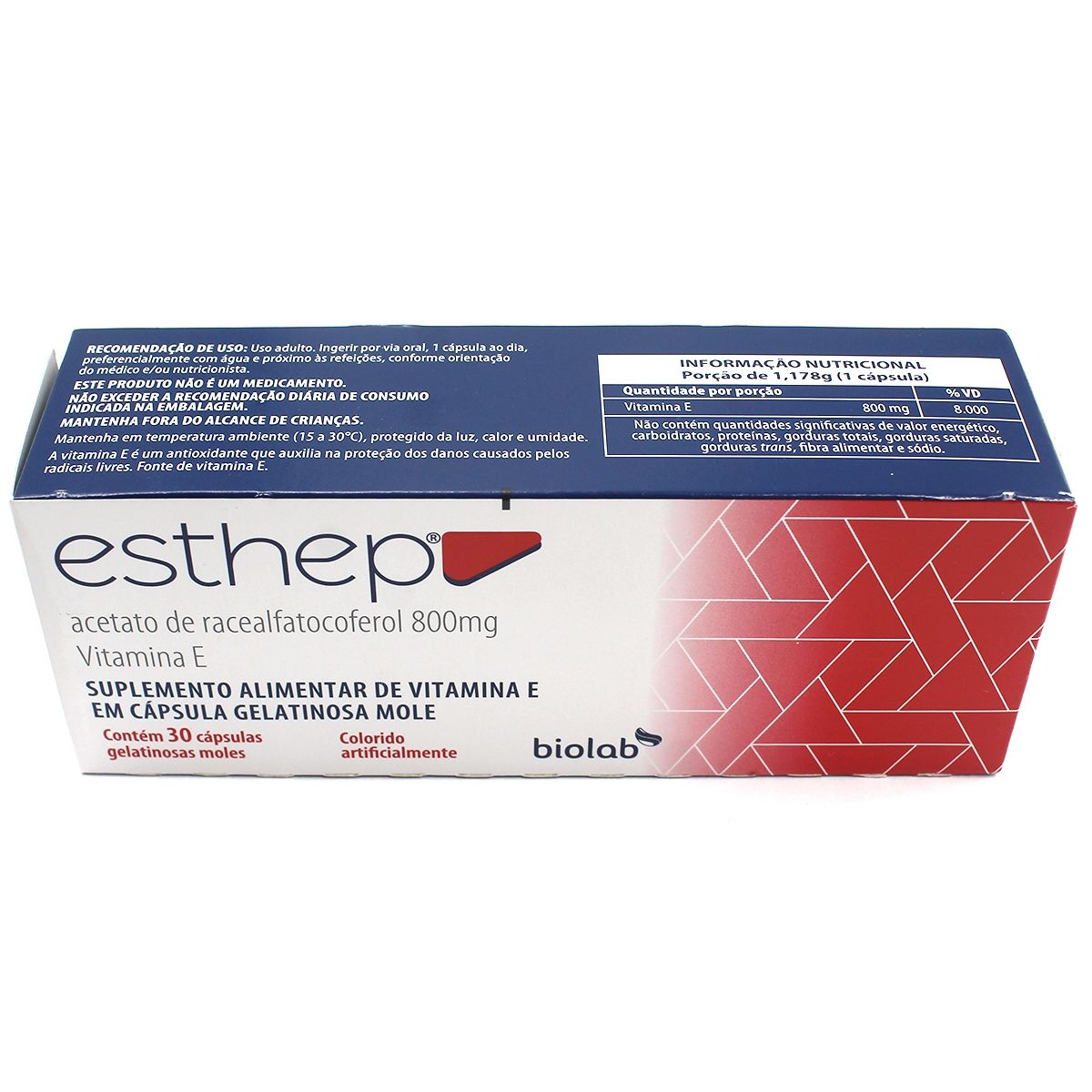 Esthep 800mg 30 Cápsulas Biolab: Preço e para que serve
