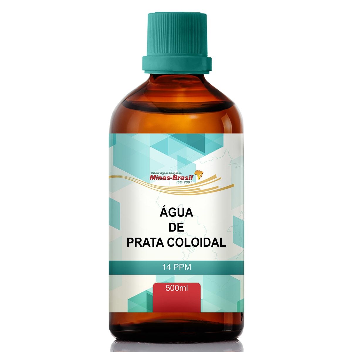 Kit Prata Coloidal 14 Ppm e Ouro Coloidal 80 Ppm - Drogaria Minas-Brasil