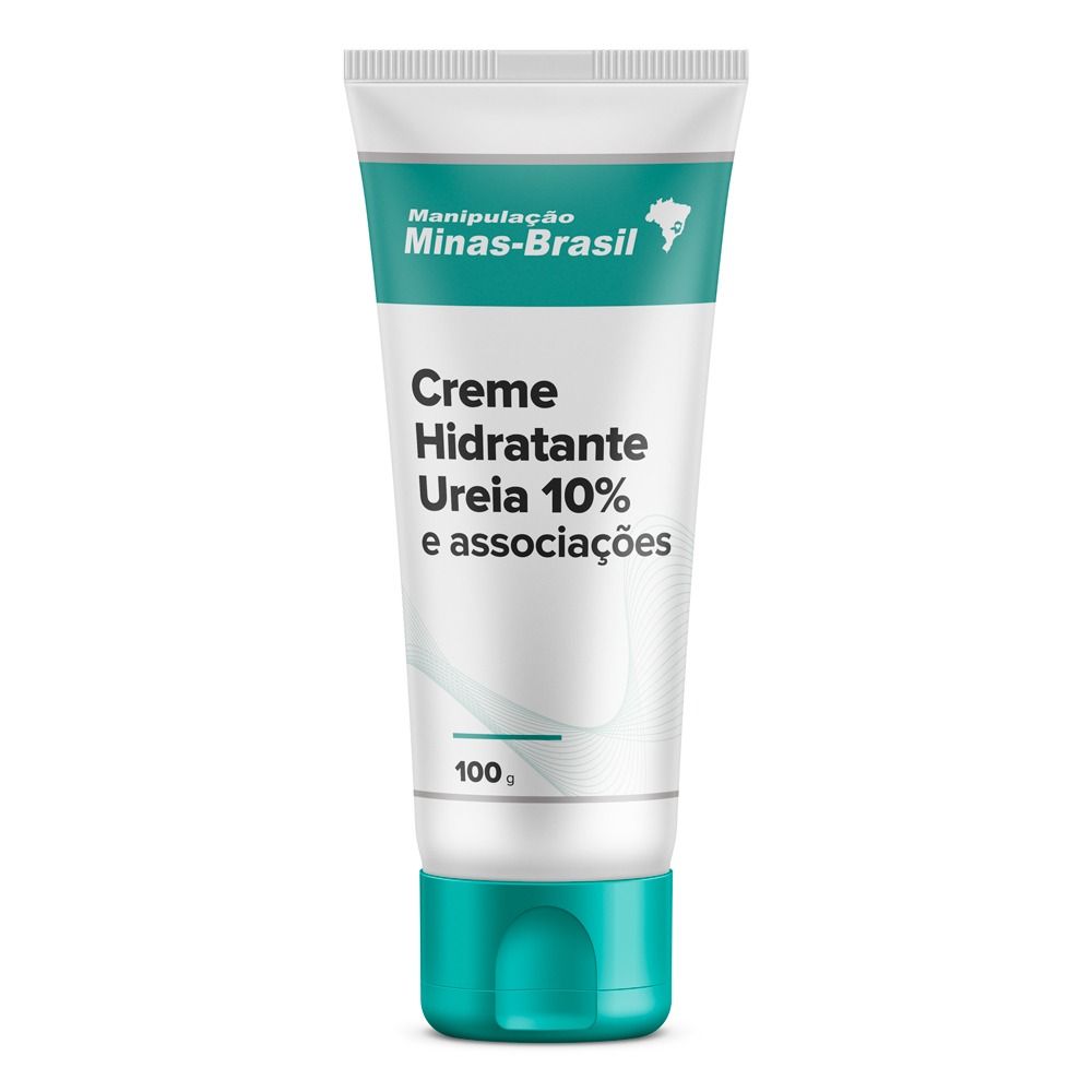 Creme Hidratante Ureia 10% Óleo Amêndoas Silicone Vitamina e Com 100G ...