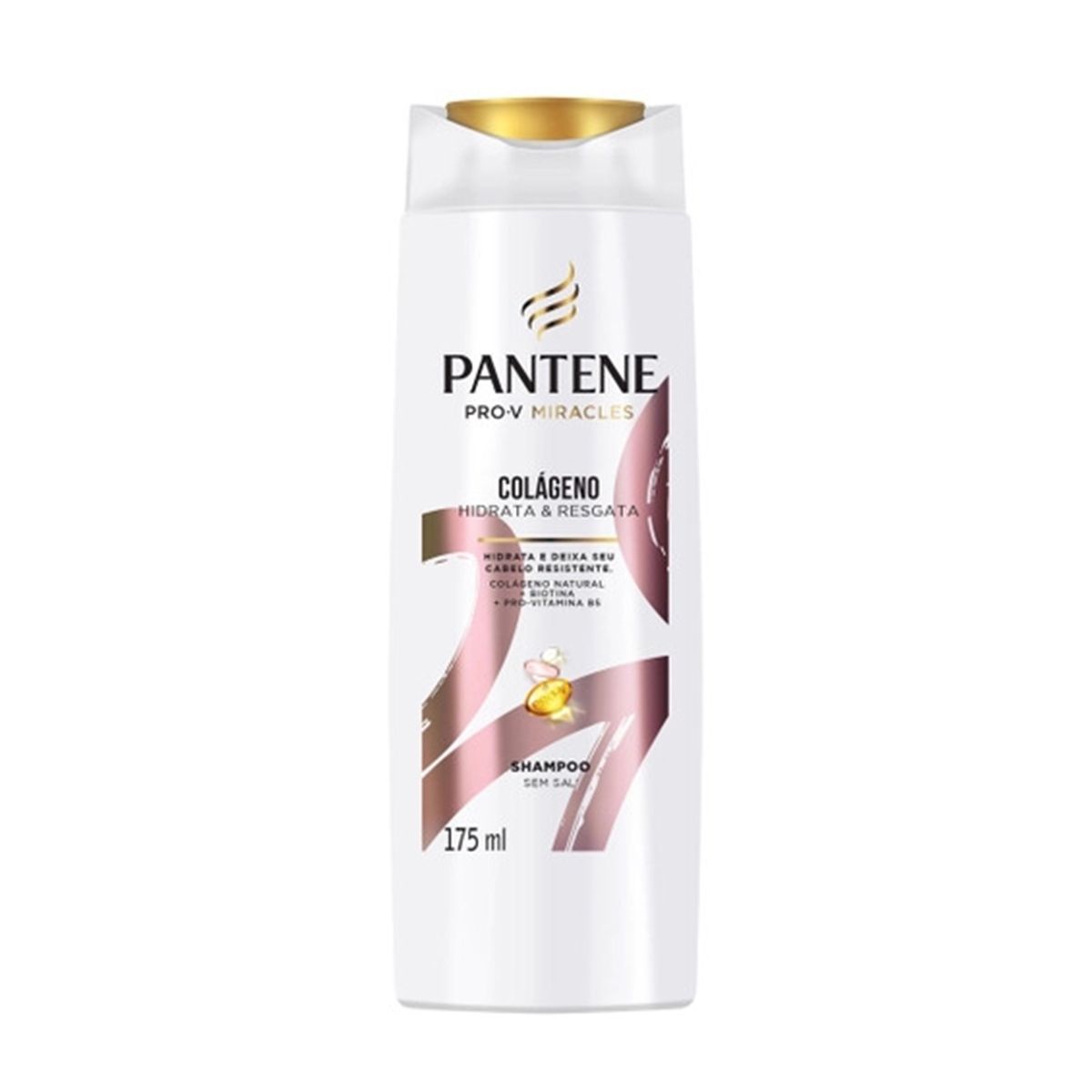 Shampoo Pro-V Miracles Hidrata e Resgata 175ml Pantene - Drogaria Minas-Brasil