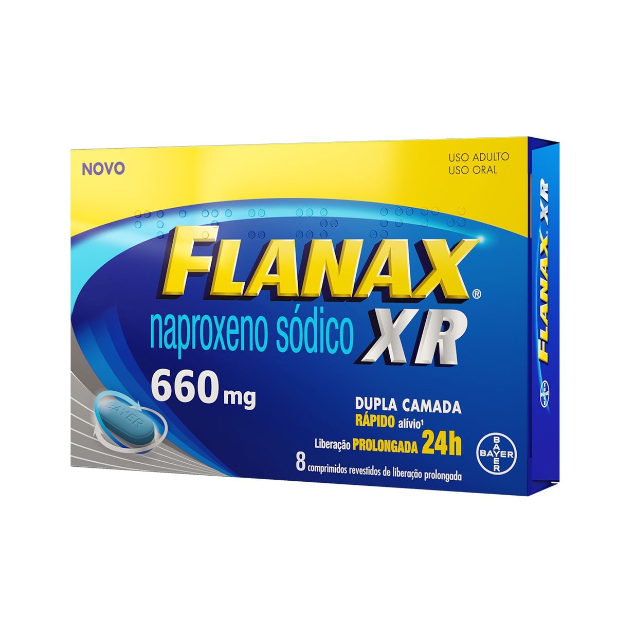 Flanax 660mg 8cpr: Preço e para que serve