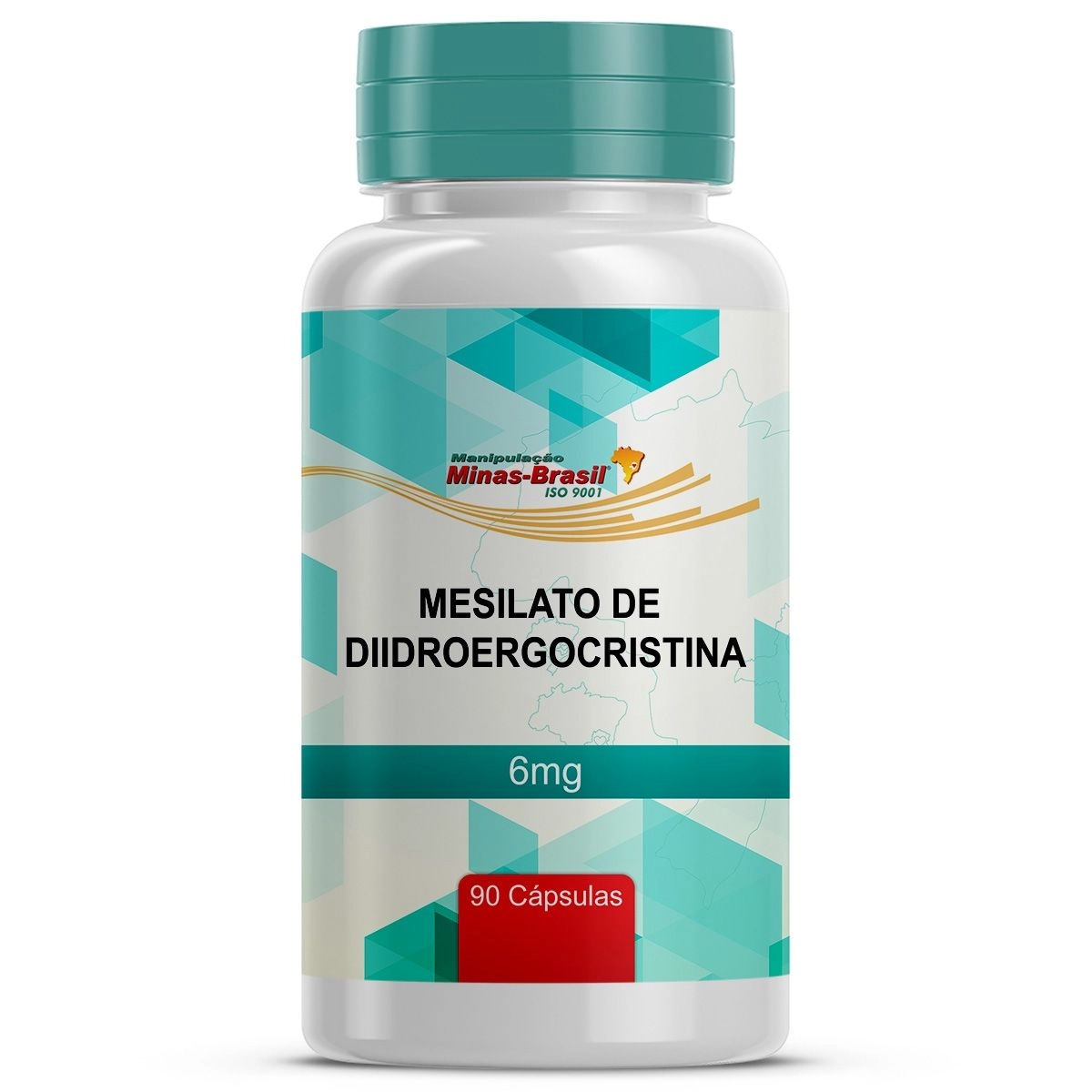 Mesilato de Diidroergocristina 6Mg – 90 Cápsulas - Drogaria Minas-Brasil