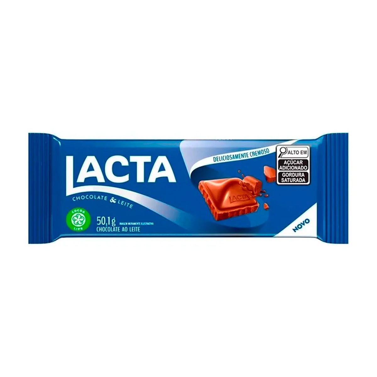 Chocolate 50,1g Ao Leite Lacta - Drogaria Minas-Brasil