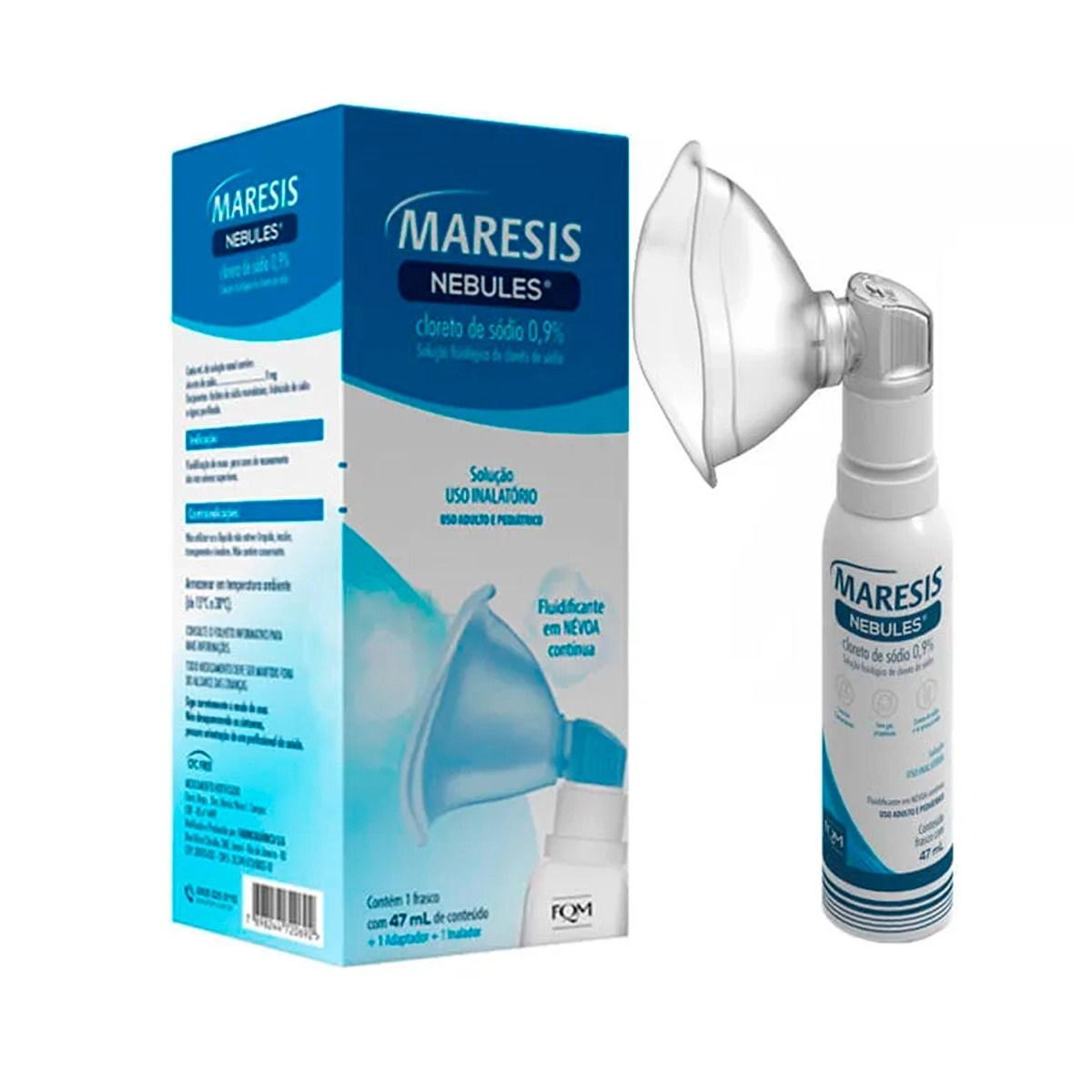Maresis Nebules 0,9% Solução Uso Inalatório 47ml Fqm - Drogaria Minas ...