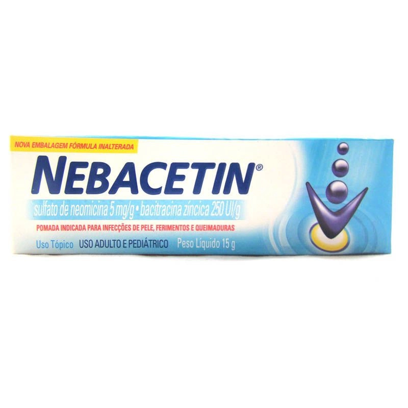 Nebacetin Pomada 15G: Preço e para que serve