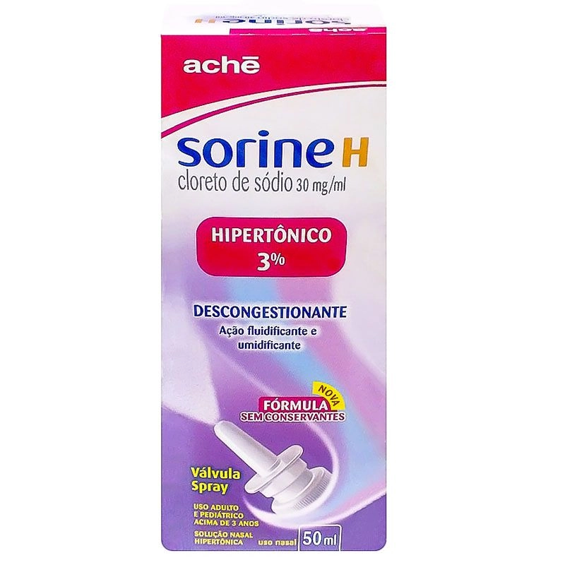 Sorine H 3% 50Ml: Preço e para que serve