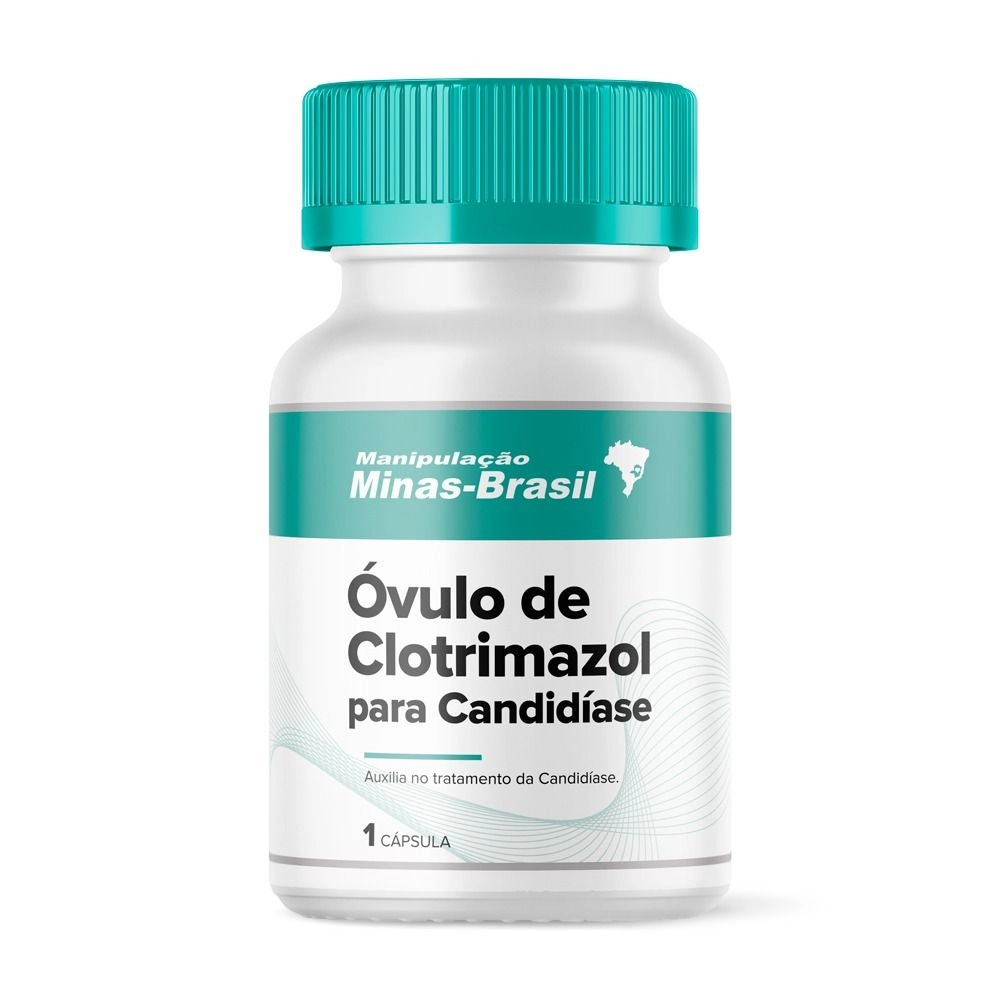 Óvulo de Clotrimazol Para candidíase- 1 Unidade - Drogaria Minas-Brasil