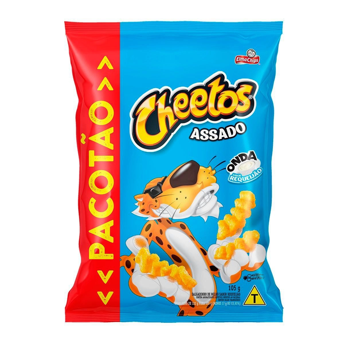 Salgadinho Onda Requeijão Elma Chips Cheetos 105G - Drogaria Minas-Brasil