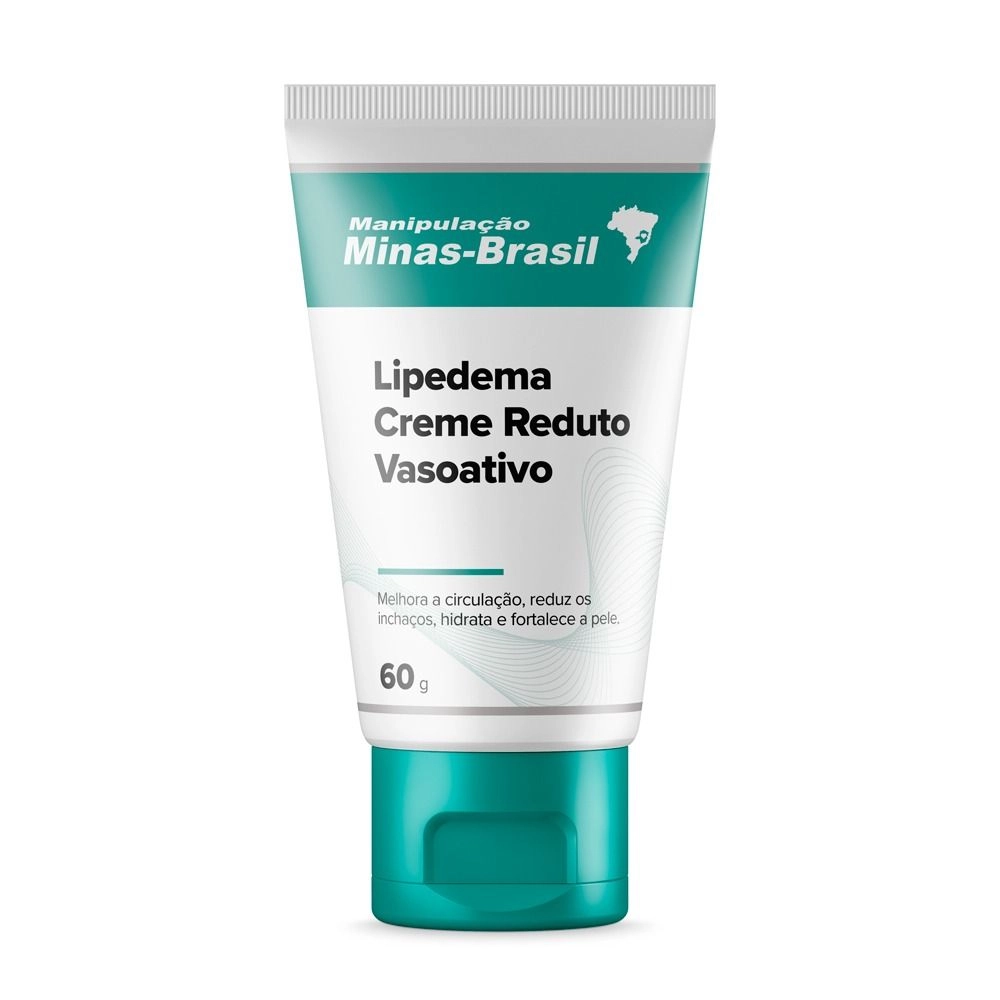 Lipedema Creme Reduto Vasoativo Com 60G - Drogaria Minas-Brasil