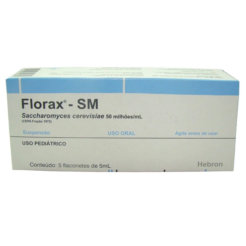 Florax SM Pediátrico Hebron 5x5ml: Preço e para que serve