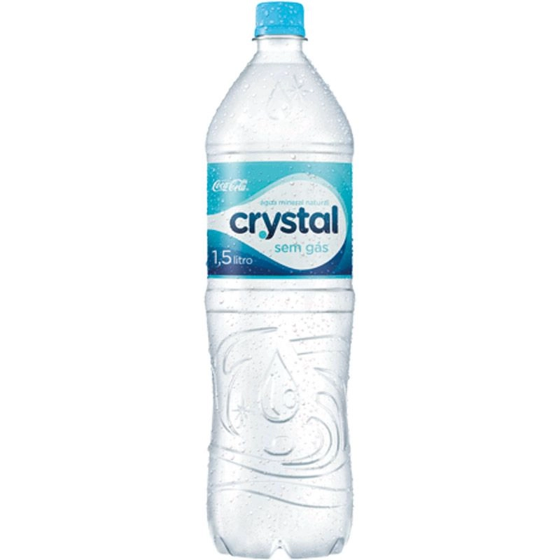 Água Mineral Crystal Natural 1500Ml - Drogaria Minas-Brasil