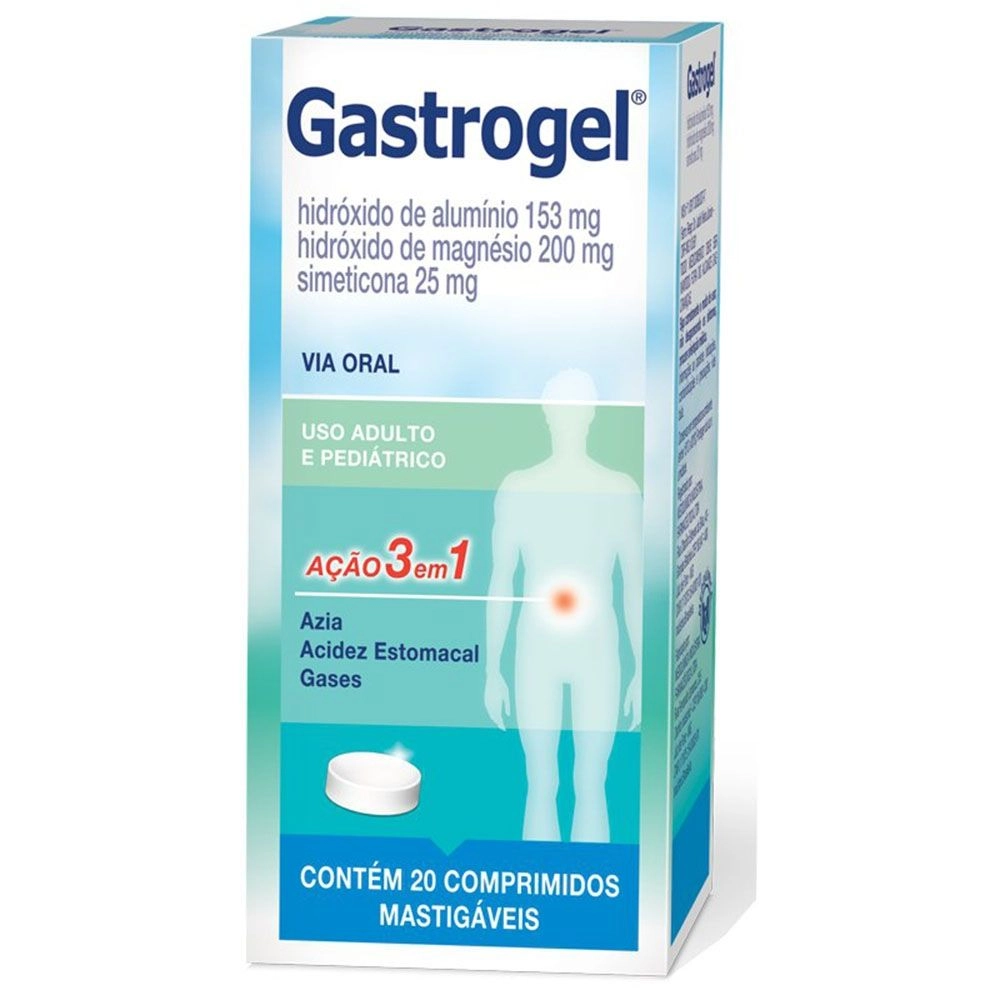 Gastrogel 20 Coprimidos: Preço e para que serve