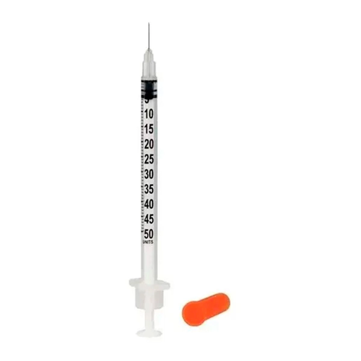 Seringa de Insulina Estéril Com Agulha Fixa 6X0,25Mm Com 1 Unidade ...