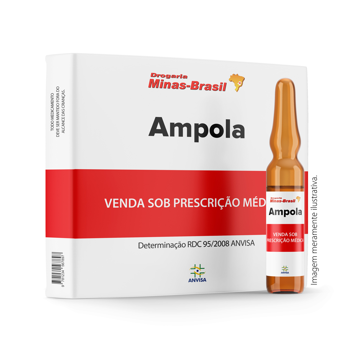 Clopixol Depot 200Mg/Ml Com 1 Ampola De 1Ml - Drogaria Minas-Brasil